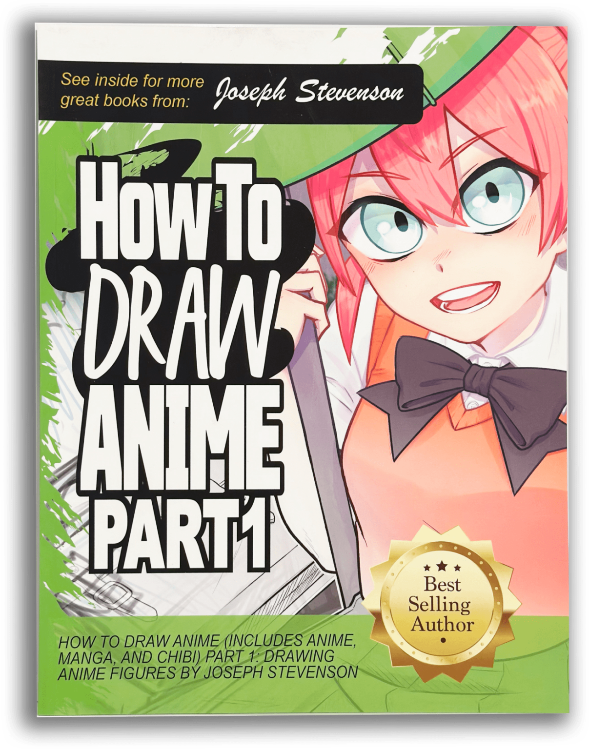 How to Draw Anime Part 1, 2, and 3 – All 3 Books – Joseph Stevenson